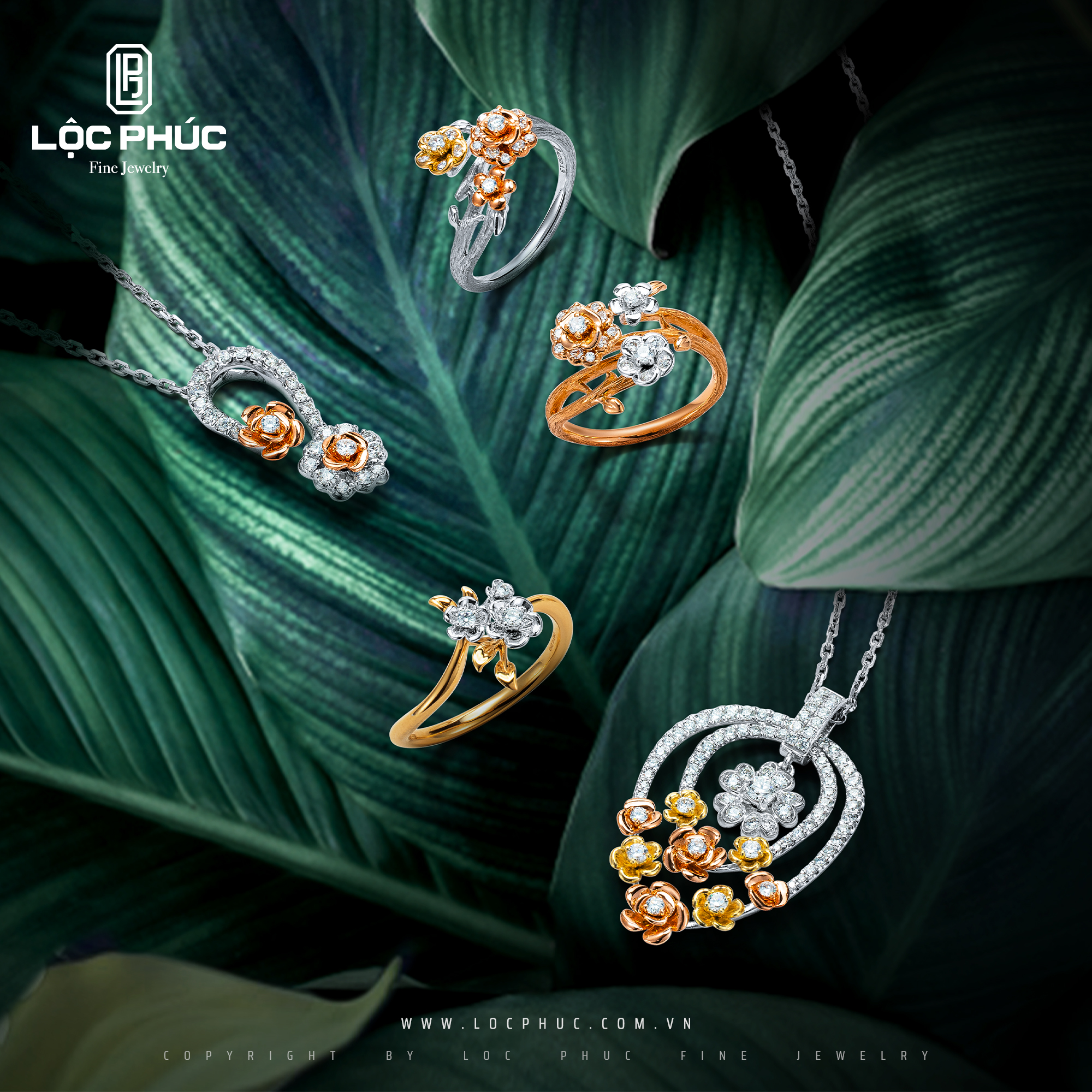 BST Trang Sức La Fiore: Tính Nữ Trong Khu Vườn Hoa Ngập Nắng Và Gió